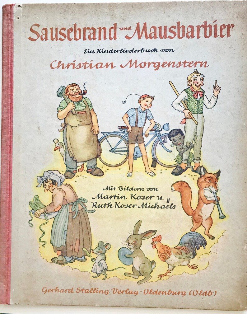 1951 GERMAN CHILDREN BOOK First Edition Christian - Etsy