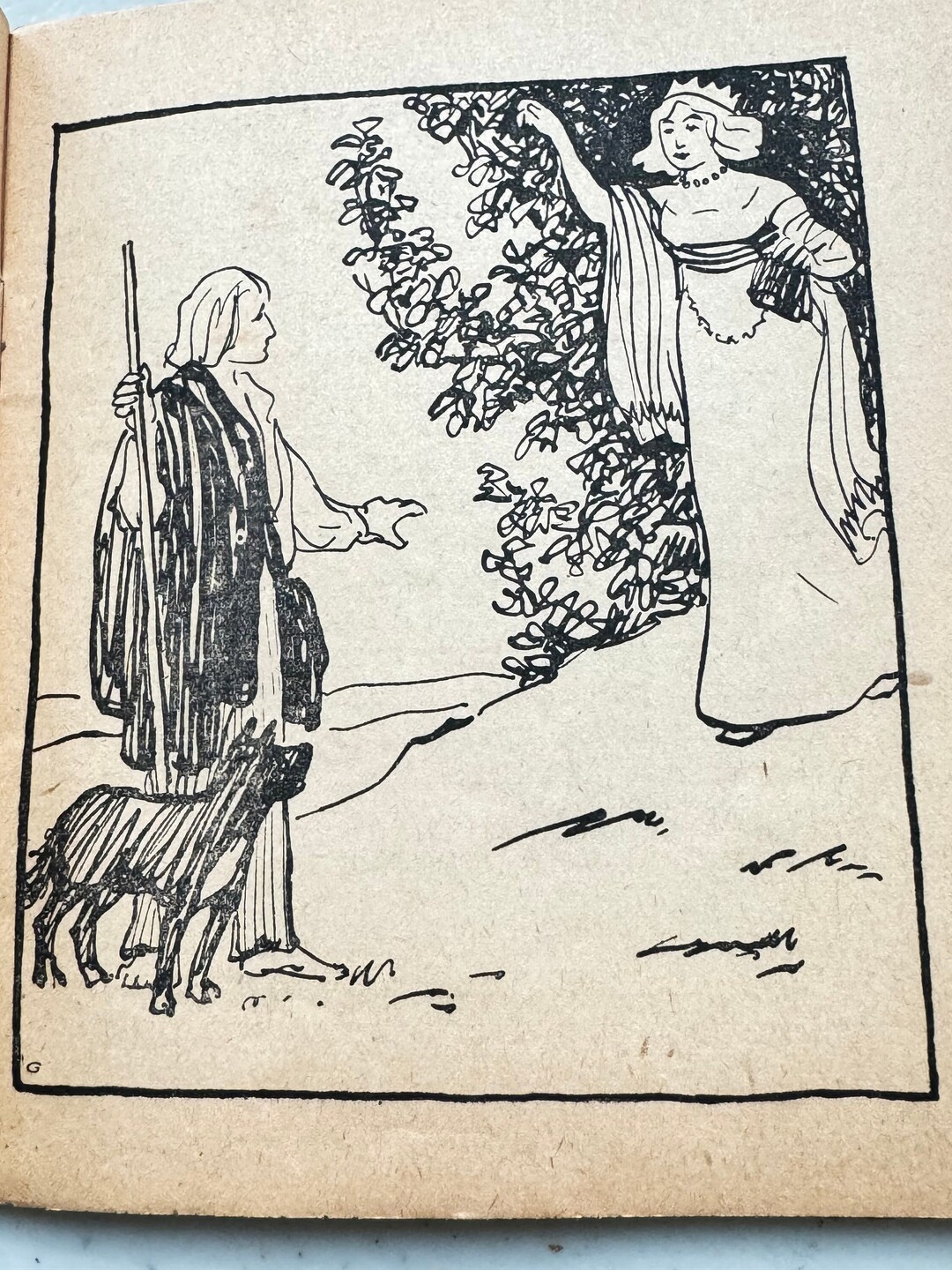 1910 German Grimm's Fairy Tales Book: Ferdinand Michl Illustrations - Etsy