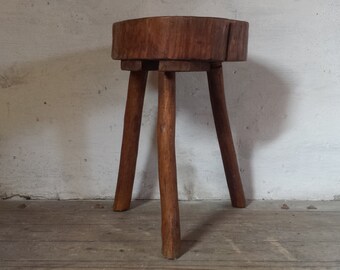 Tree stump stool | Etsy
