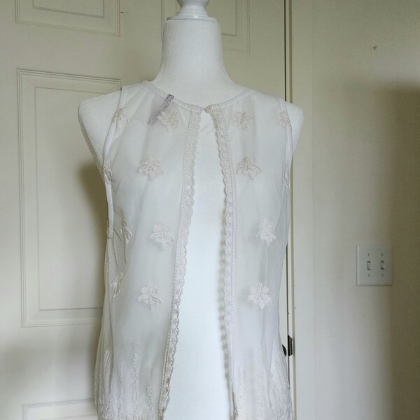 Sheer Vest - Etsy