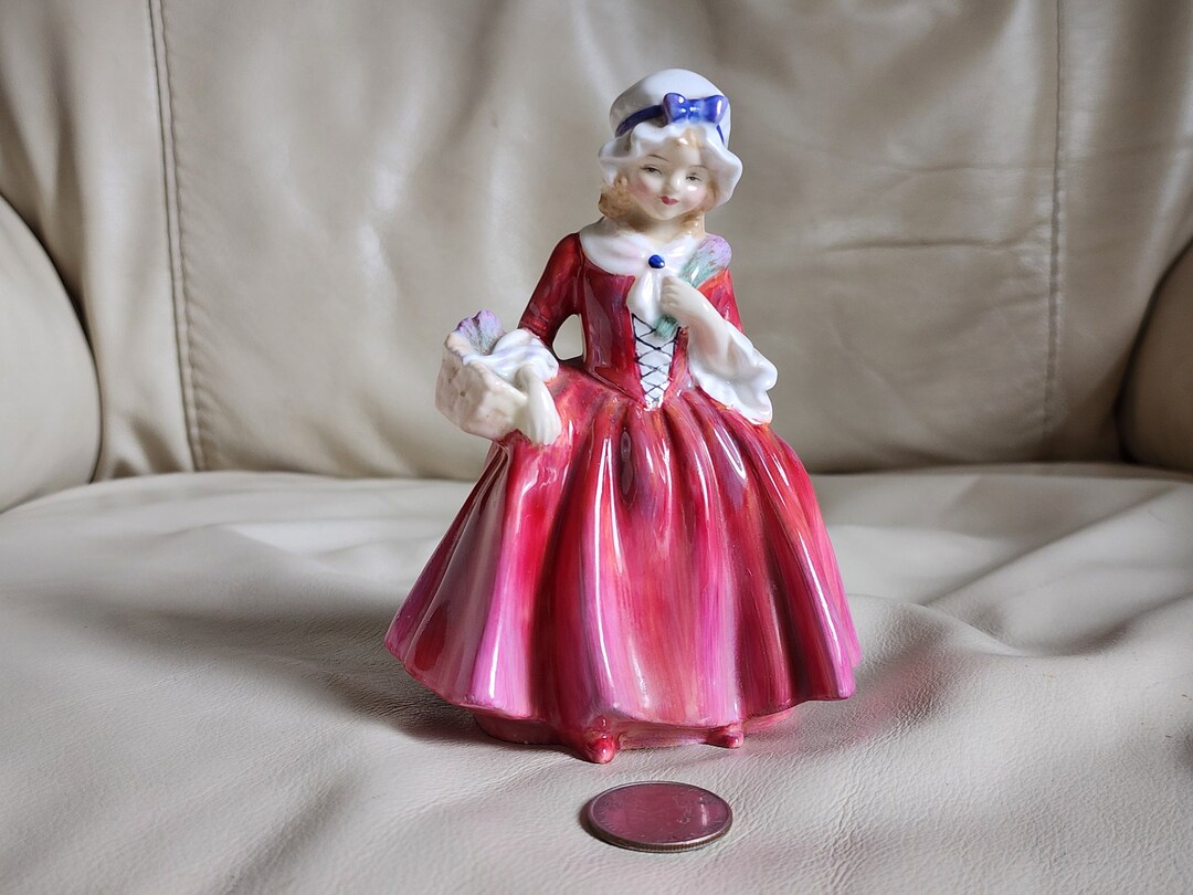 Royal Doulton Lavinia Women Figurine 1955 Vintage Collectible Porcelain ...