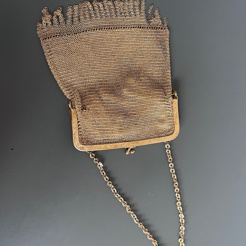 Gold Chain Purse - Etsy