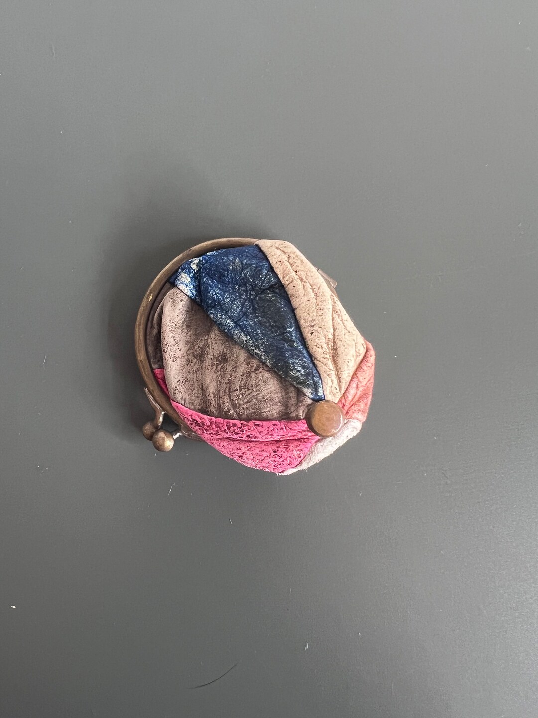 Vintage 1930s Leather Clown Coin Purse, Beautiful Leather Purse ...