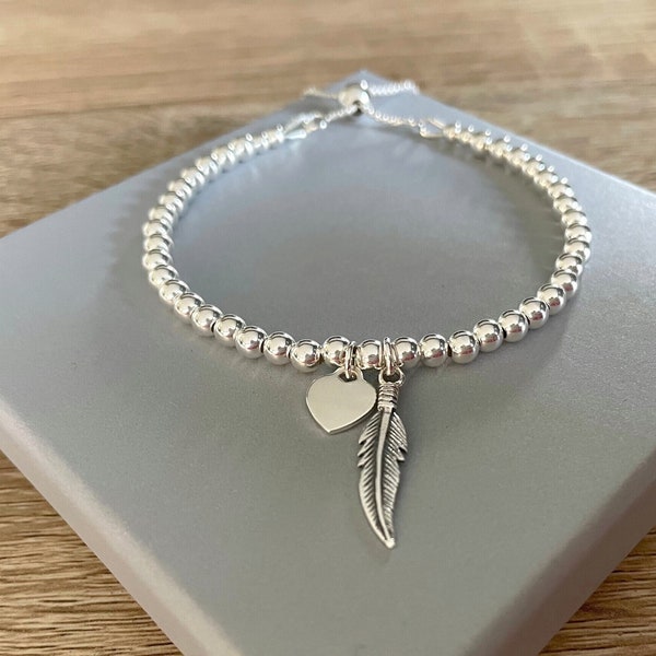 Feather Bracelet - Etsy