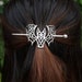 Silver Hair Pin - Etsy