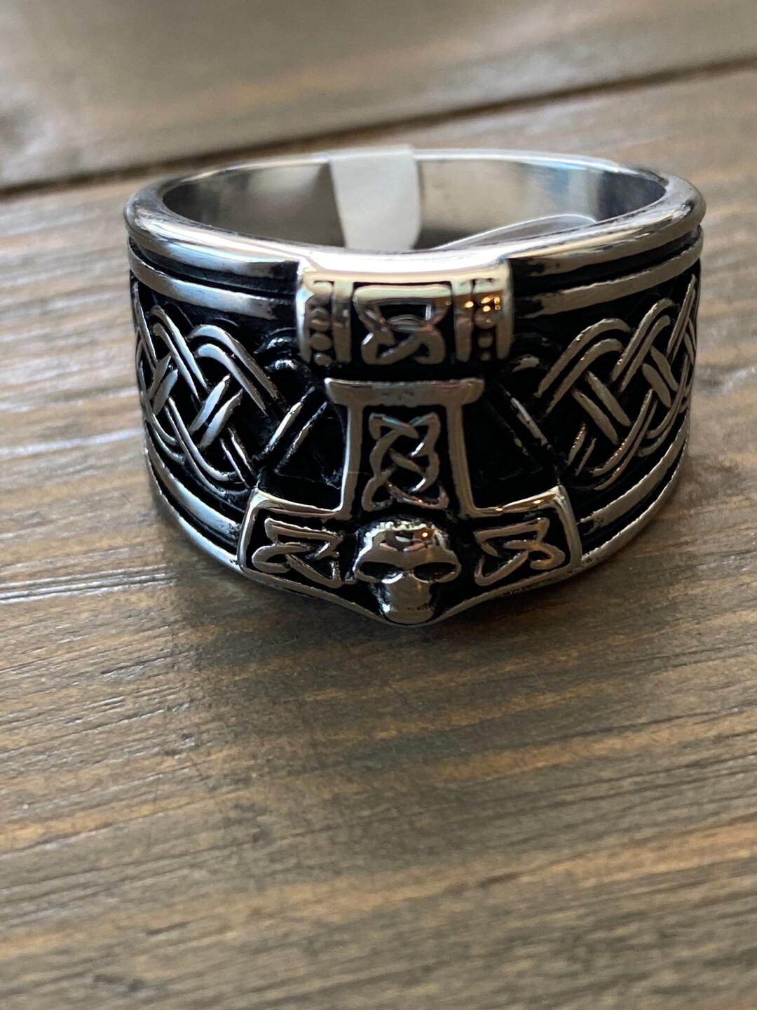 Thor Hammer Ring - Etsy