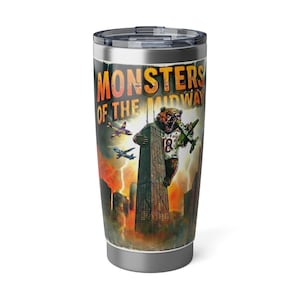 Chicago Bears Monsters of the Midway Tumbler 20oz Stainless Steel ...