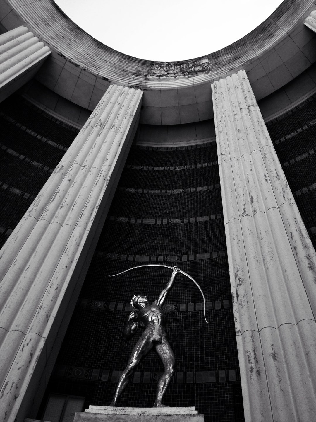 Tejas Warrior Photo, Dallas Museum Sculpture Photo, Digital Download ...