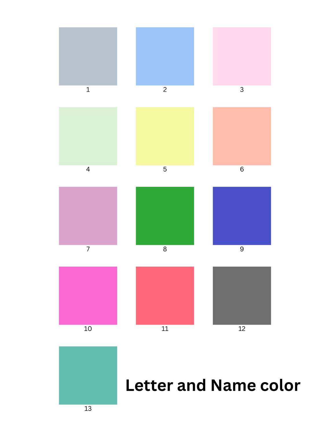 Custom Digital Initial Wall Art - Etsy