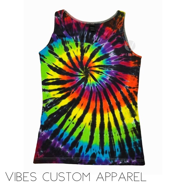 Tie Dye Tank Top - Etsy