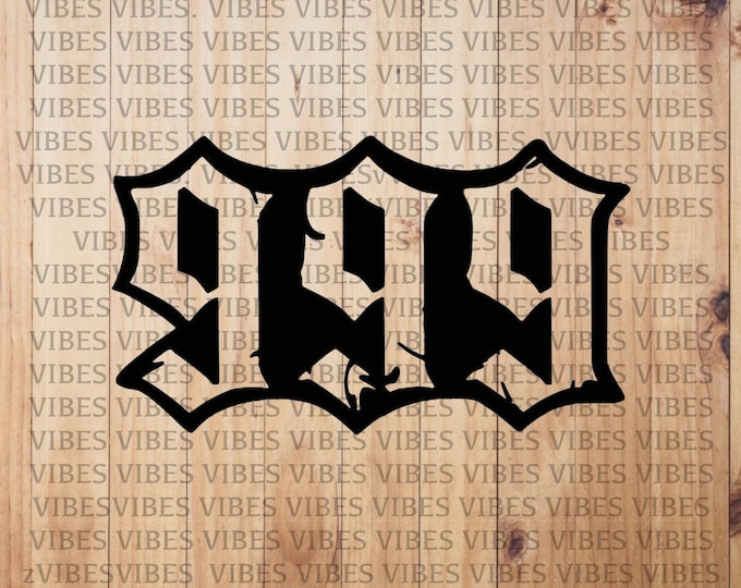 Juice Wrld 999 Symbol - Etsy