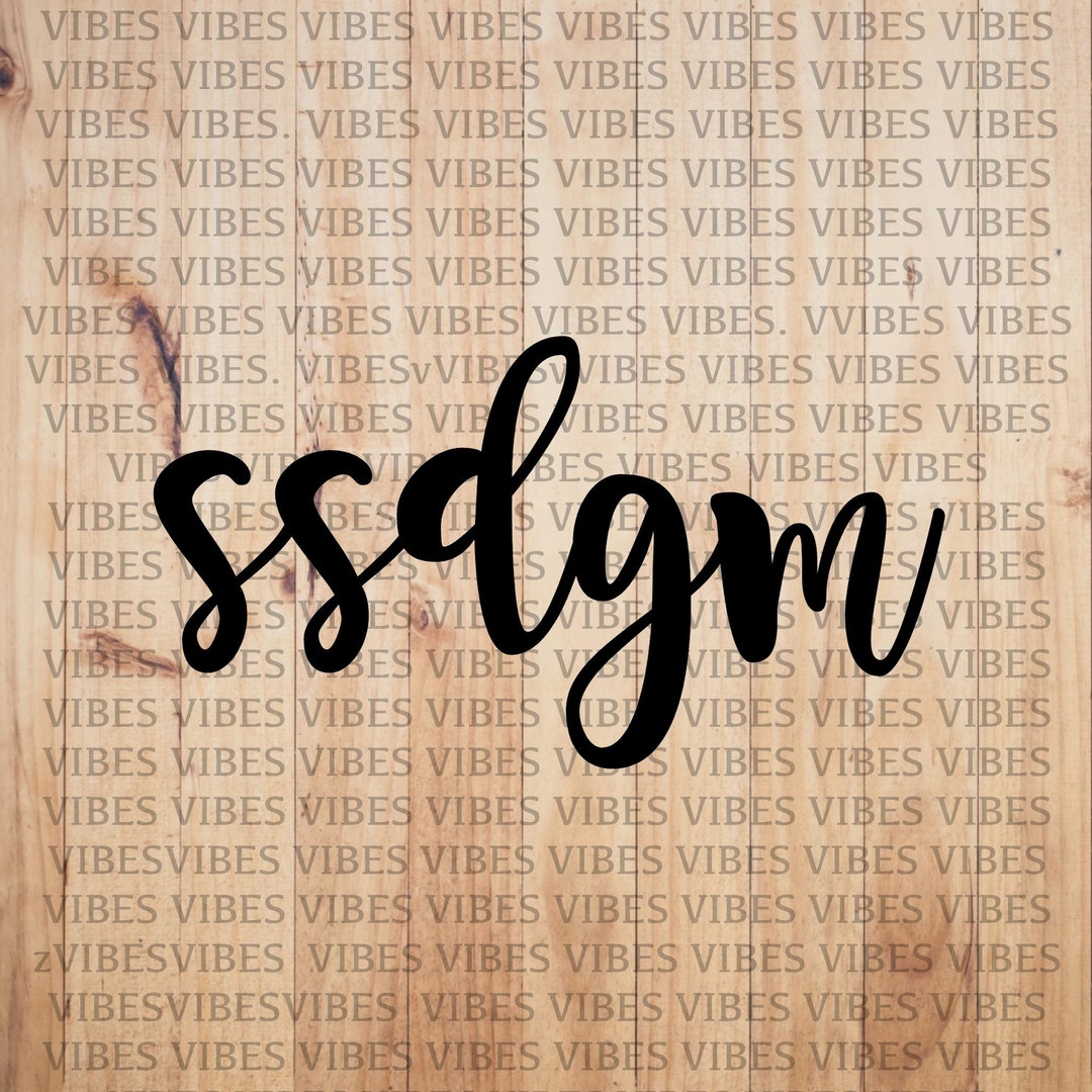 SSDGM Stay Sexy Dont Get Murdered Car Decal, Window, Bumper Sticker No ...