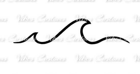 Wave Ocean Beach Car Decal Window Bumper Sticker No | Etsy