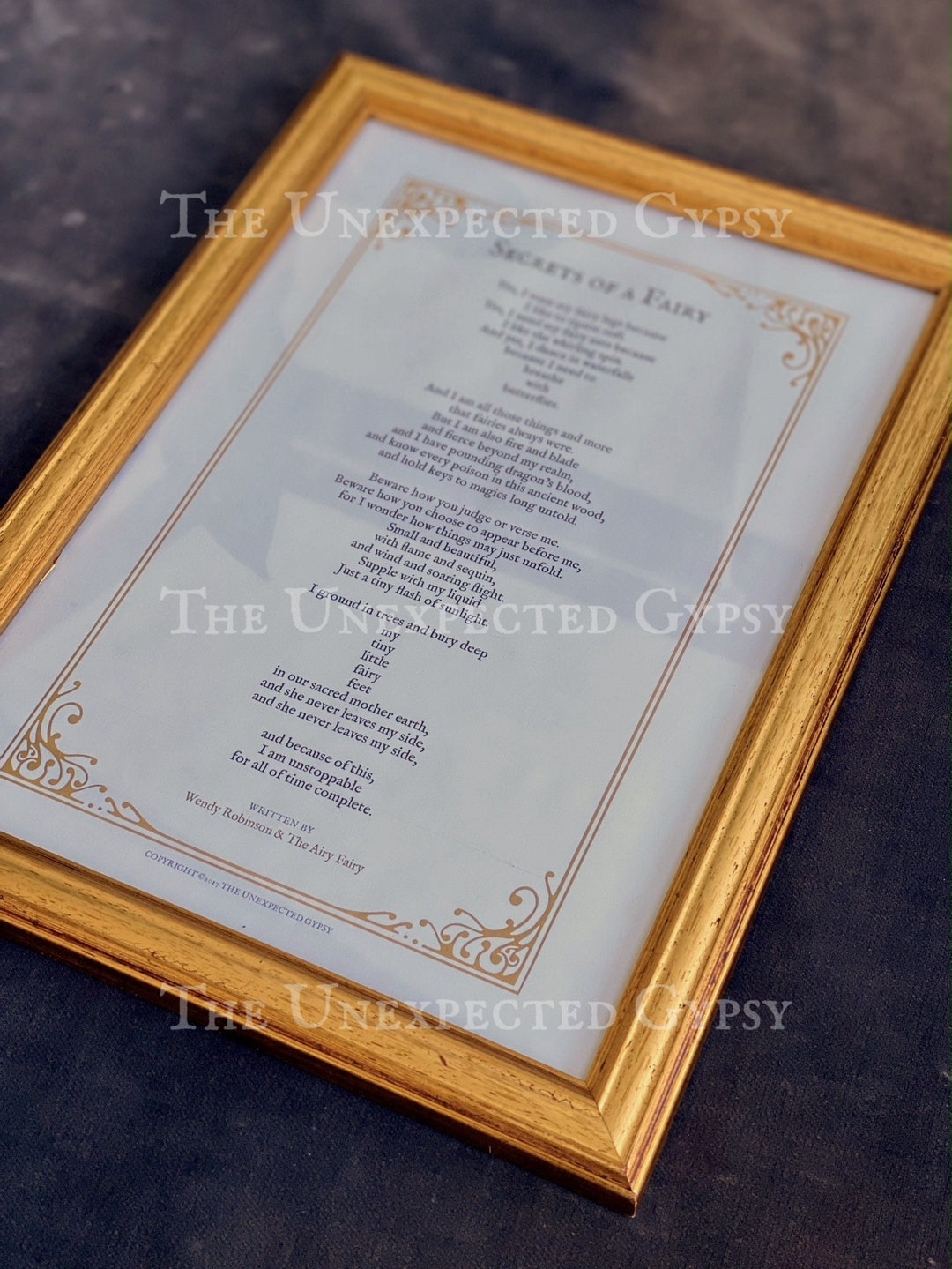 Secrets of a Fairy Poem - Printable Original Poem by Me - Instant ...