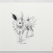 Cubone 5 X 7 Print pokemon Drawing, Art, Artwork, Gaming, Nintendo ...