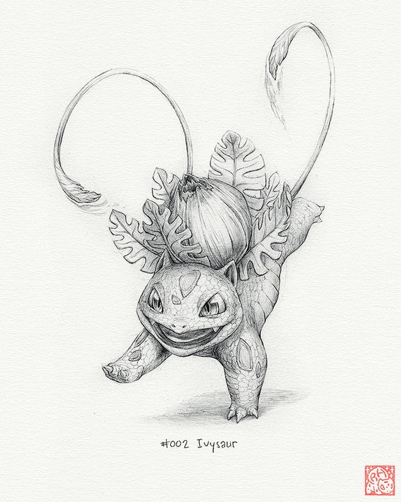 Ivysaur Drawing