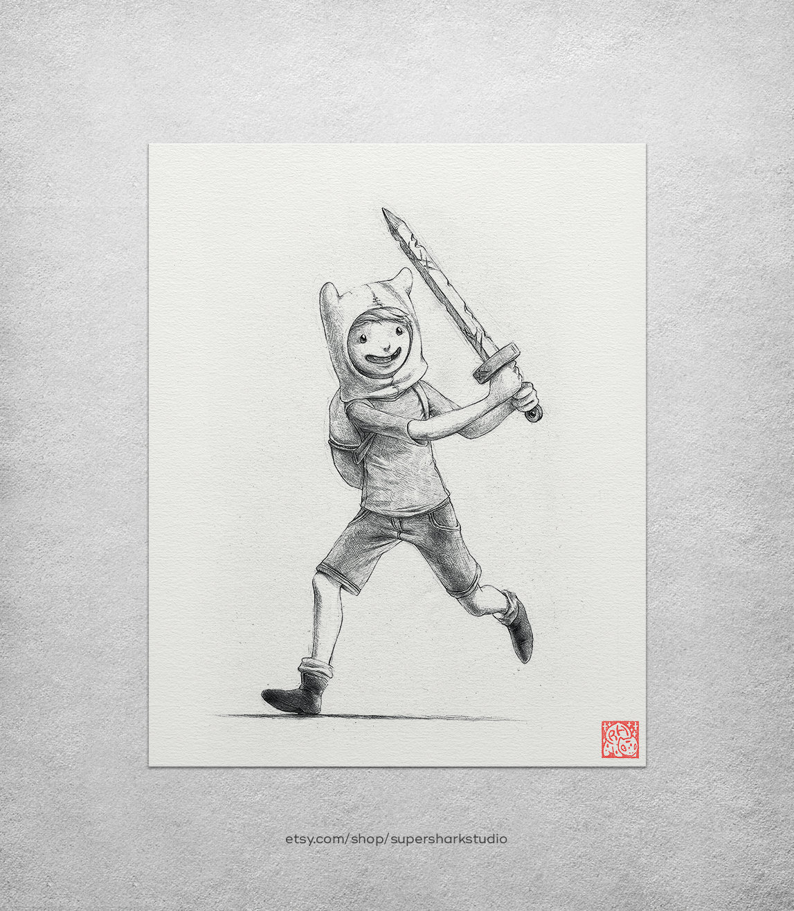 Adventure Time Drawings Finn