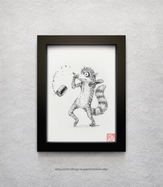 Rigby Regular Show Drawing