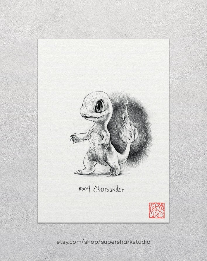 Charmander Drawing