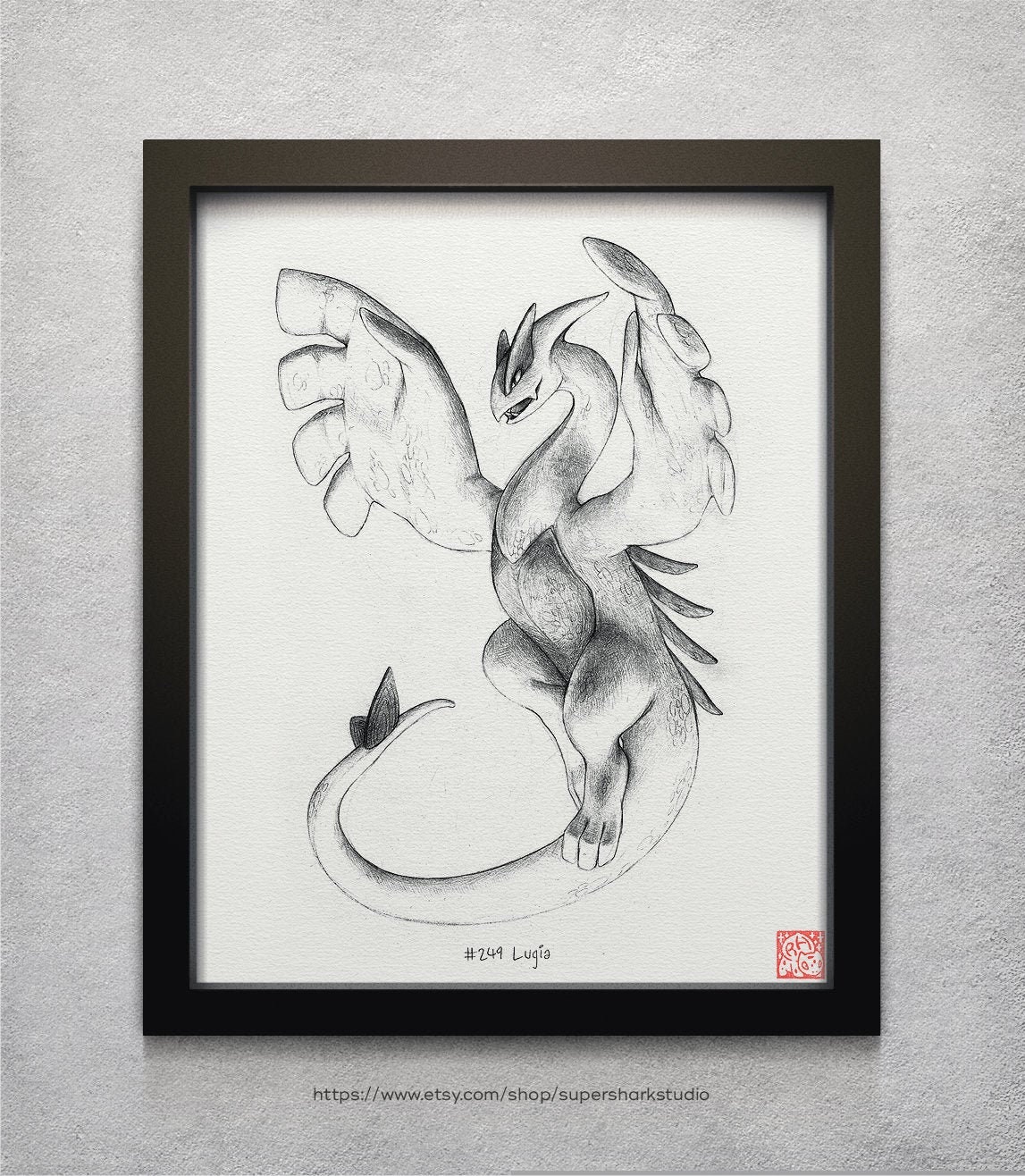 Lugia Drawing