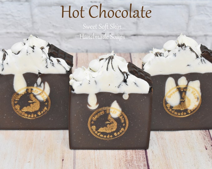 Hot Cocoa Soap Bars - Etsy