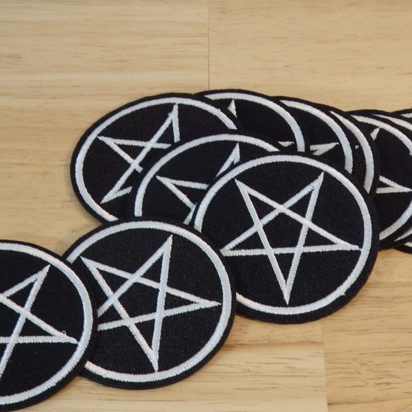 Pentagram Patches - Etsy