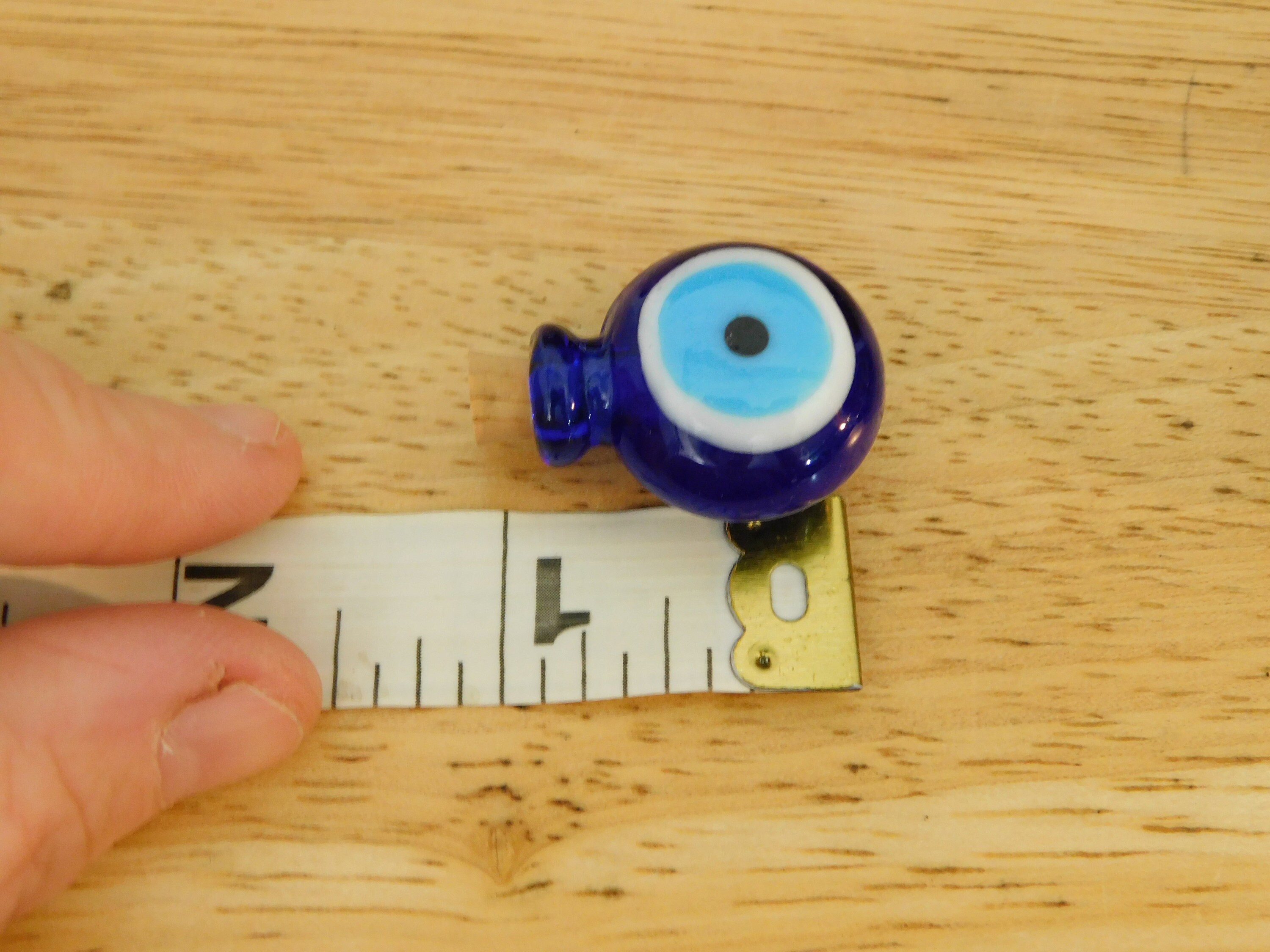 Glass Evil Eye Perfume Bottles With Corks Dark Blue 30mm - Etsy