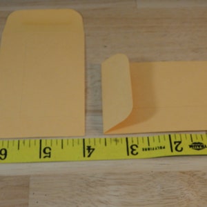 Manilla Coin Envelopes, 2.25" X 3.5" (paper Craft Kraft Scrapbook Card ...