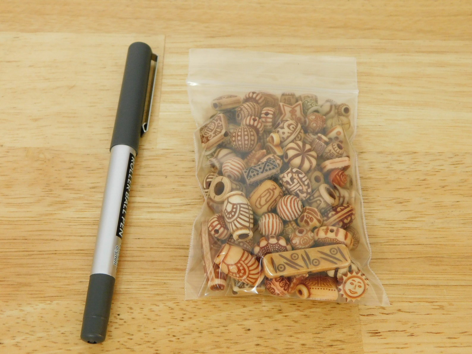 Mixed Shape Brown Tan Acrylic Beads 50g about 100 Pc - Etsy