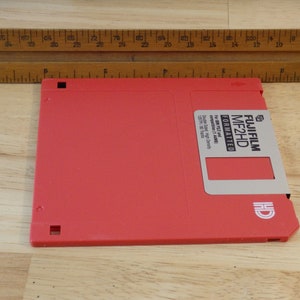 Vintage Floppy Discs 3.5" Mixed Colors Craft Grade NON-FUNCTIONING ...