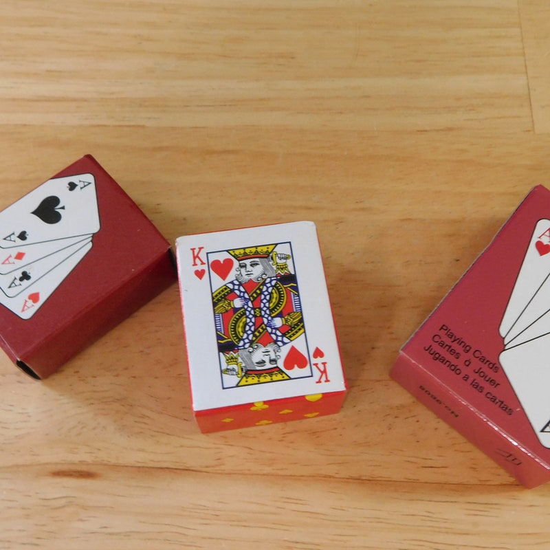 Mini Playing Cards - Etsy