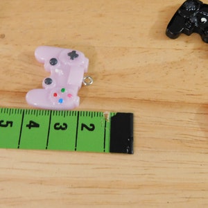 Video Game Controller Resin Pendants, Mixed Color, 24x26x7mm (gamer ...