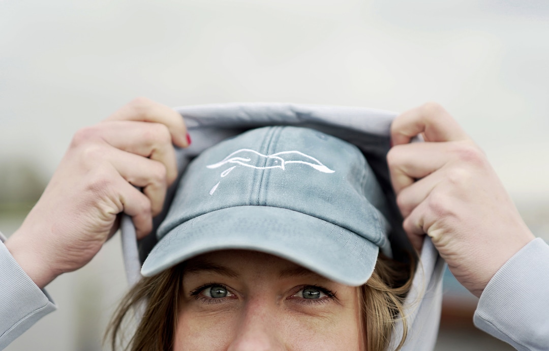 SCHIET MÖWE Maritime Cap With Seagull Embroidery Jeans Fair Trade Used ...
