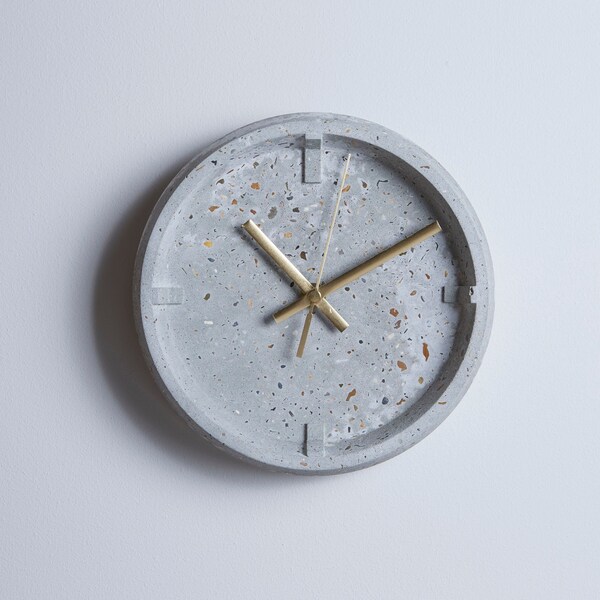 Concrete Clock - Etsy