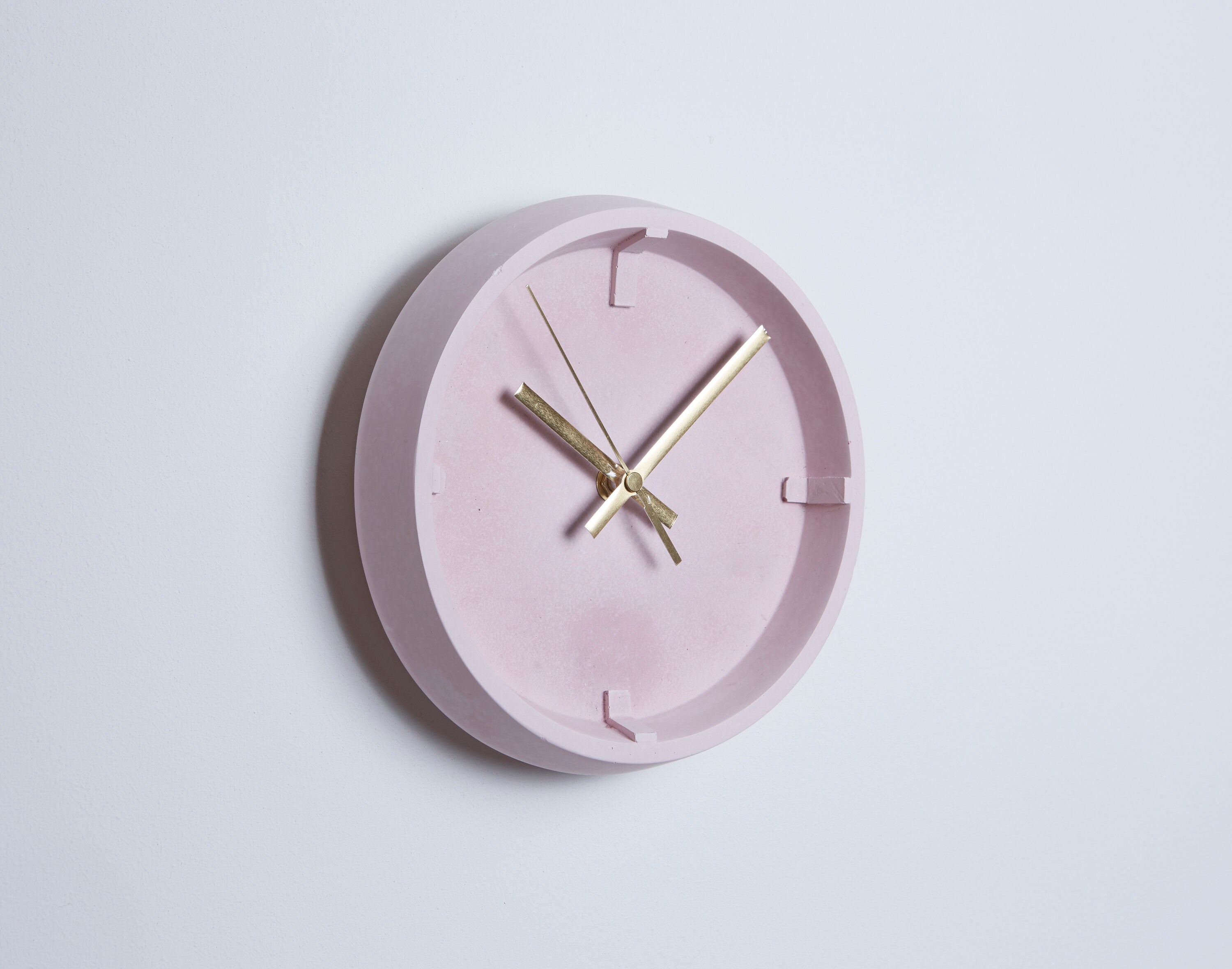 Index Clock Pink - Etsy