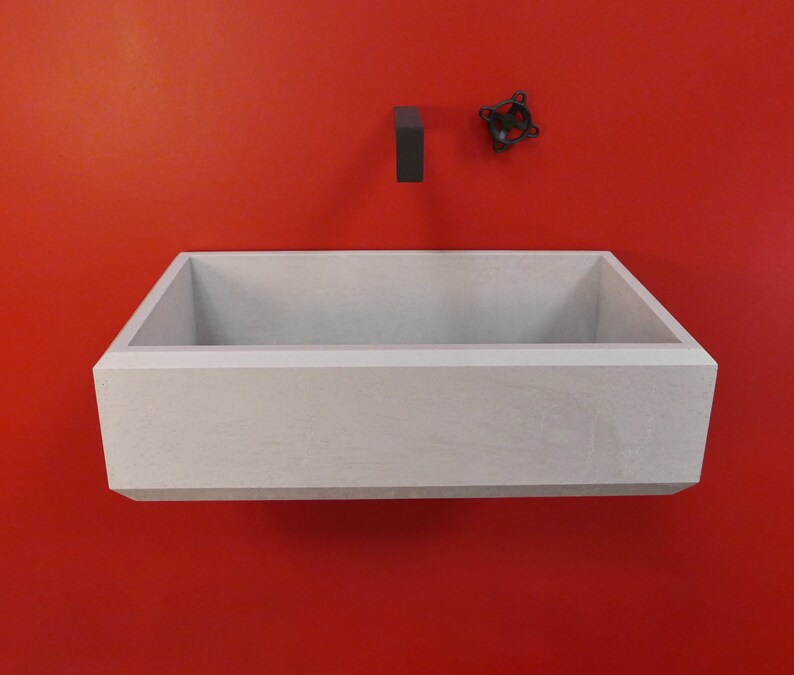 Slab Concrete Basin - Etsy