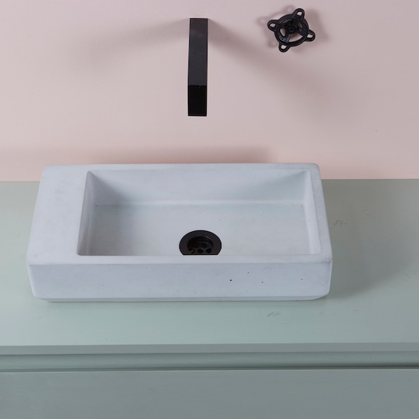 Small Concrete Sink - Etsy