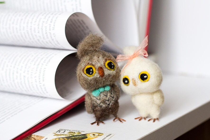 Owls Love Couple, Cute Love Gift, Boyfriend Gift, Owls Wedding Couple ...