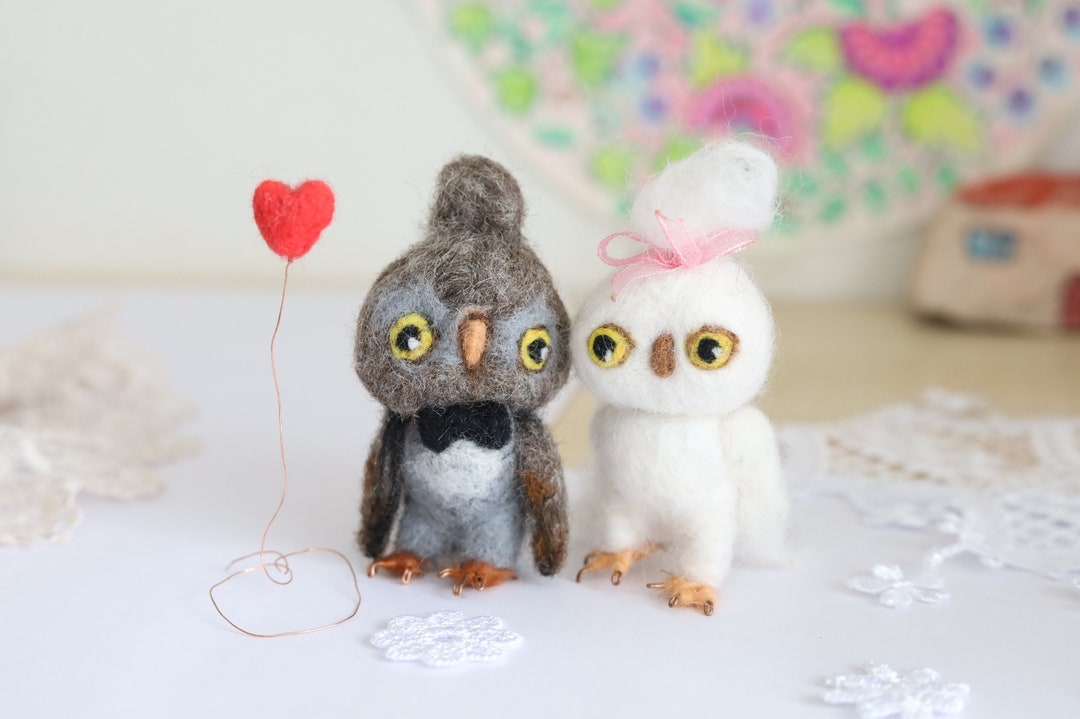 Owls Love Couple, Cute Love Gift, Boyfriend Gift, Owls Wedding Couple ...