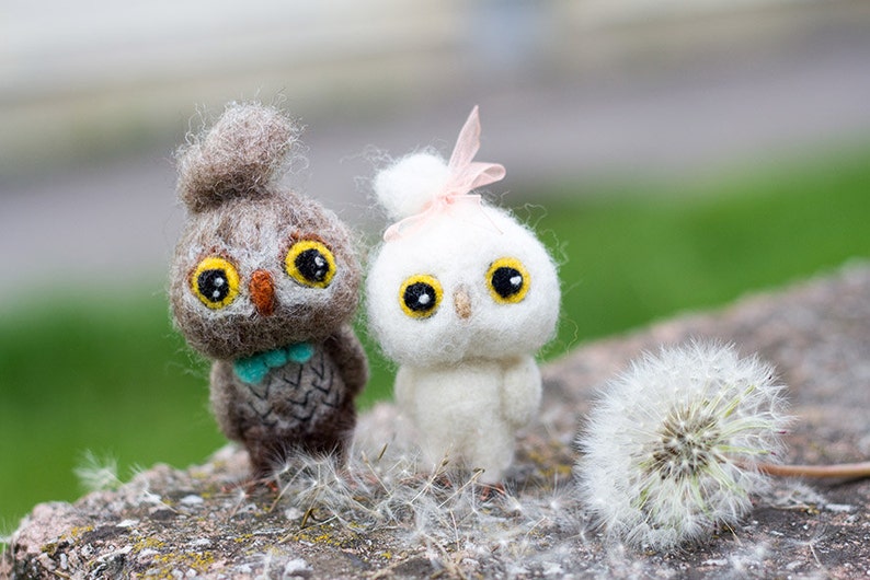 Owls Love Couple, Cute Love Gift, Boyfriend Gift, Owls Wedding Couple ...