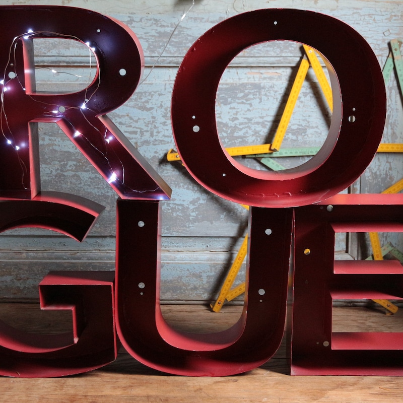 Vintage Sign Letter - Etsy