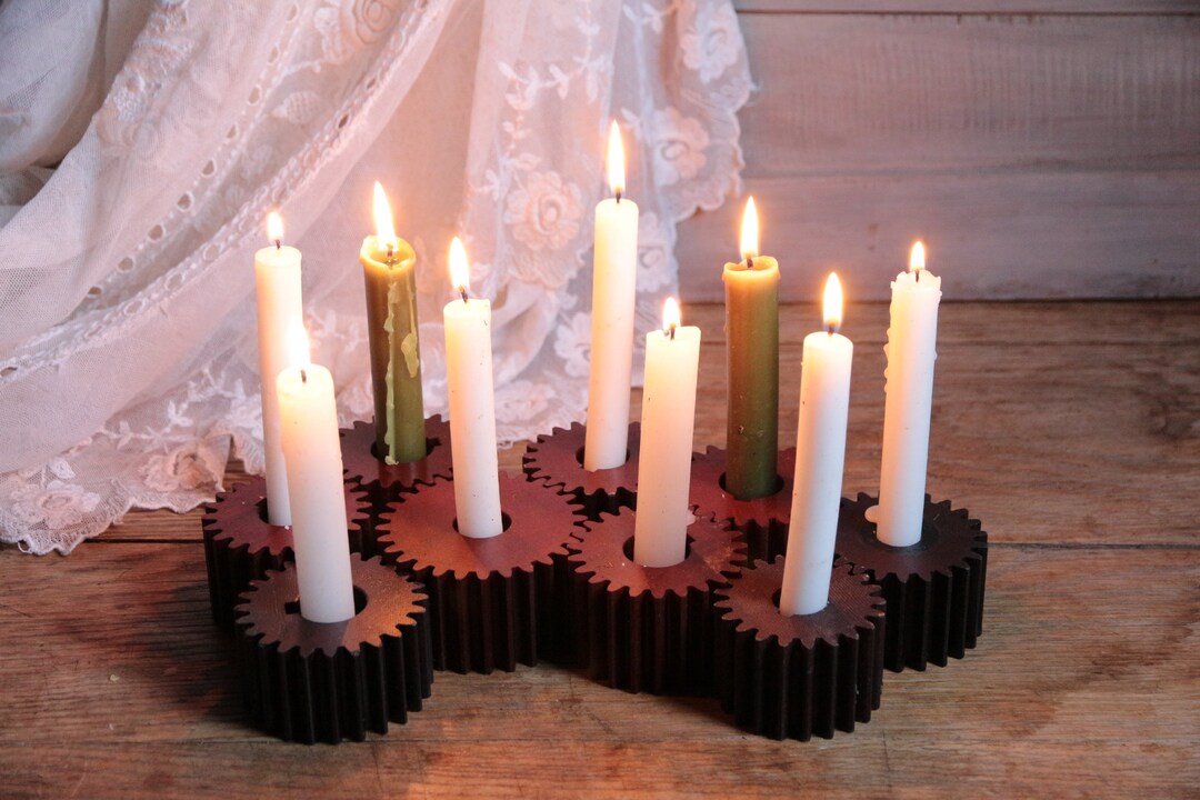 Antique Celoron Machine Gears (set of 9) - Upcycled Industrial Decor - Etsy