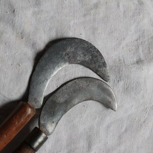Set of 2 Antique French Small Vineyard Workers Scythe. Antique Garden ...
