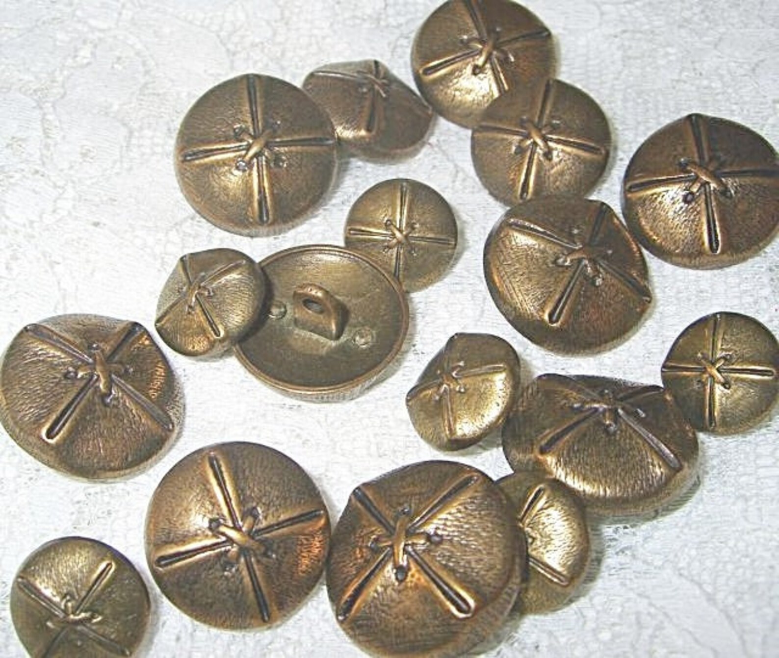 Metall-Knöpfe Knopf Antik Mittelalter Reenactment LARP - Etsy.de