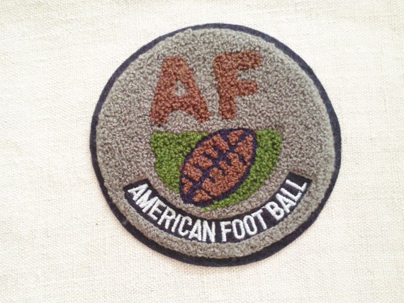 Application *American football, motif, applique, sewi… - Gem