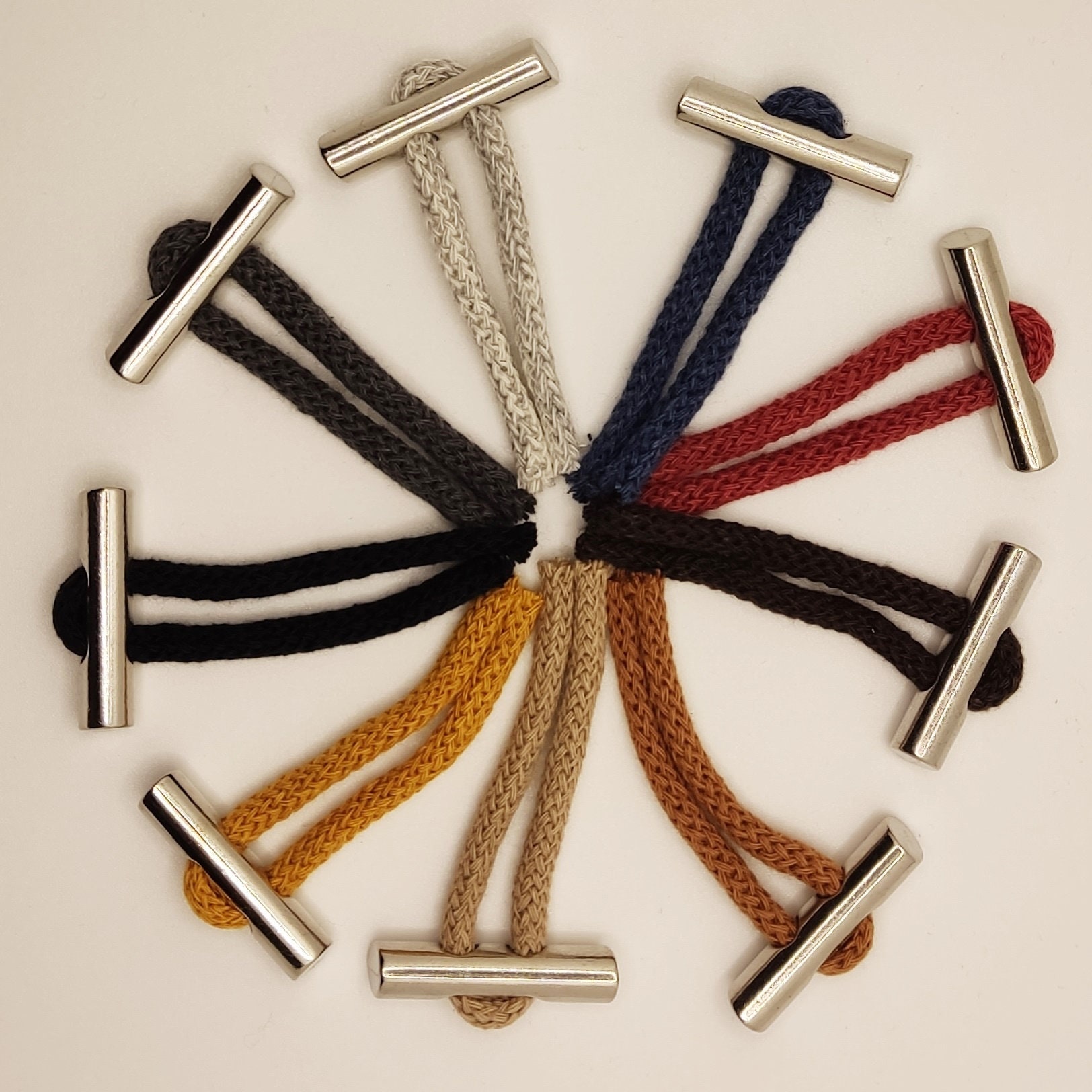 Toggle Button Set Button Gag Button Wooden Button Leather - Etsy
