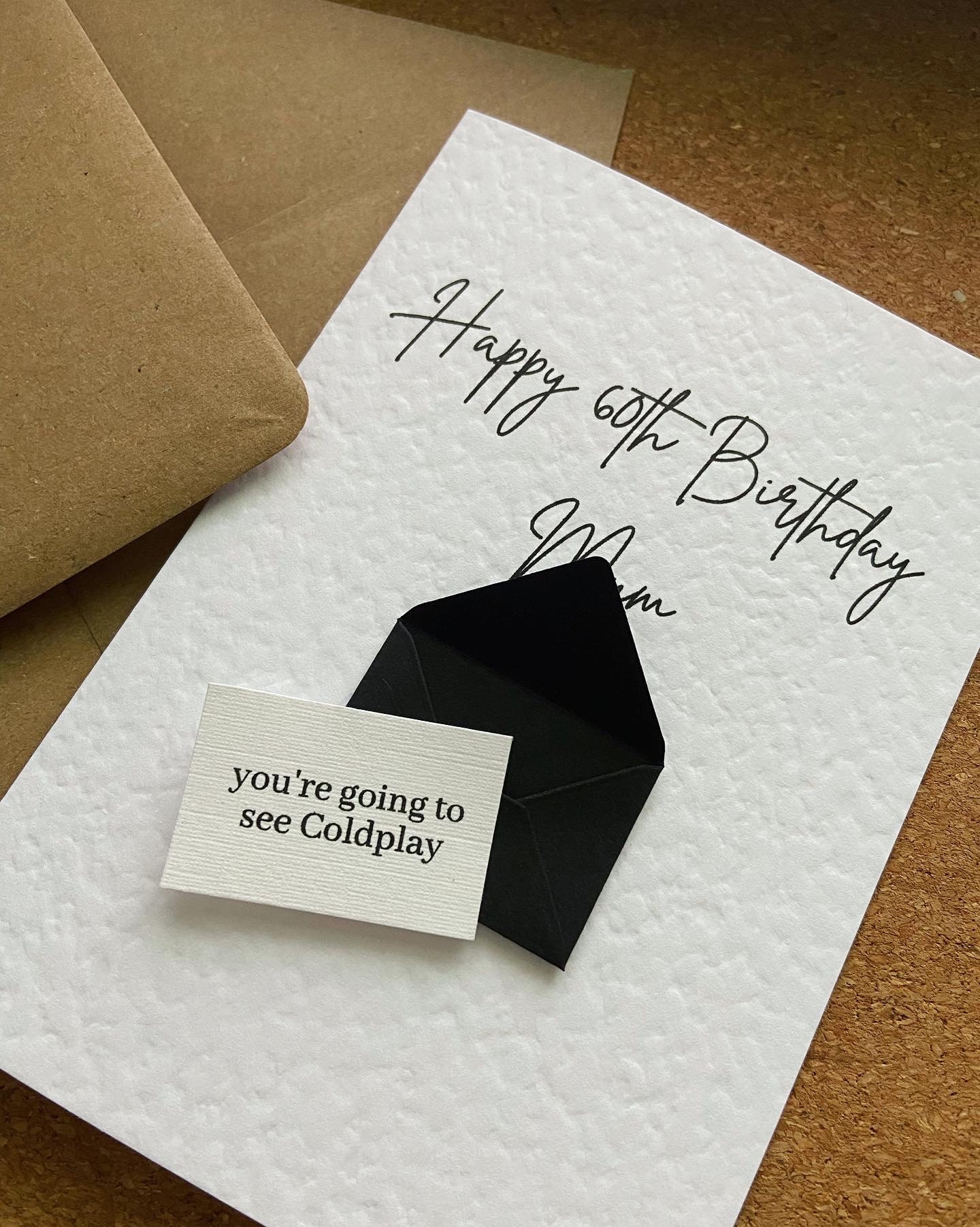 Personalized Surprise Reveal Card, Tiny Envelope, Birthday, Christmas ...
