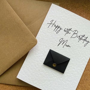 Personalized Surprise Reveal Card, Tiny Envelope, Birthday, Christmas ...