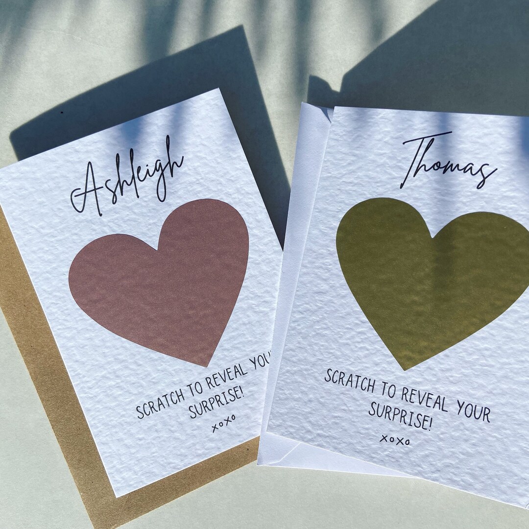 Surprise Reveal Card, Birthday Gift Surprise Card, Christmas Surprise ...