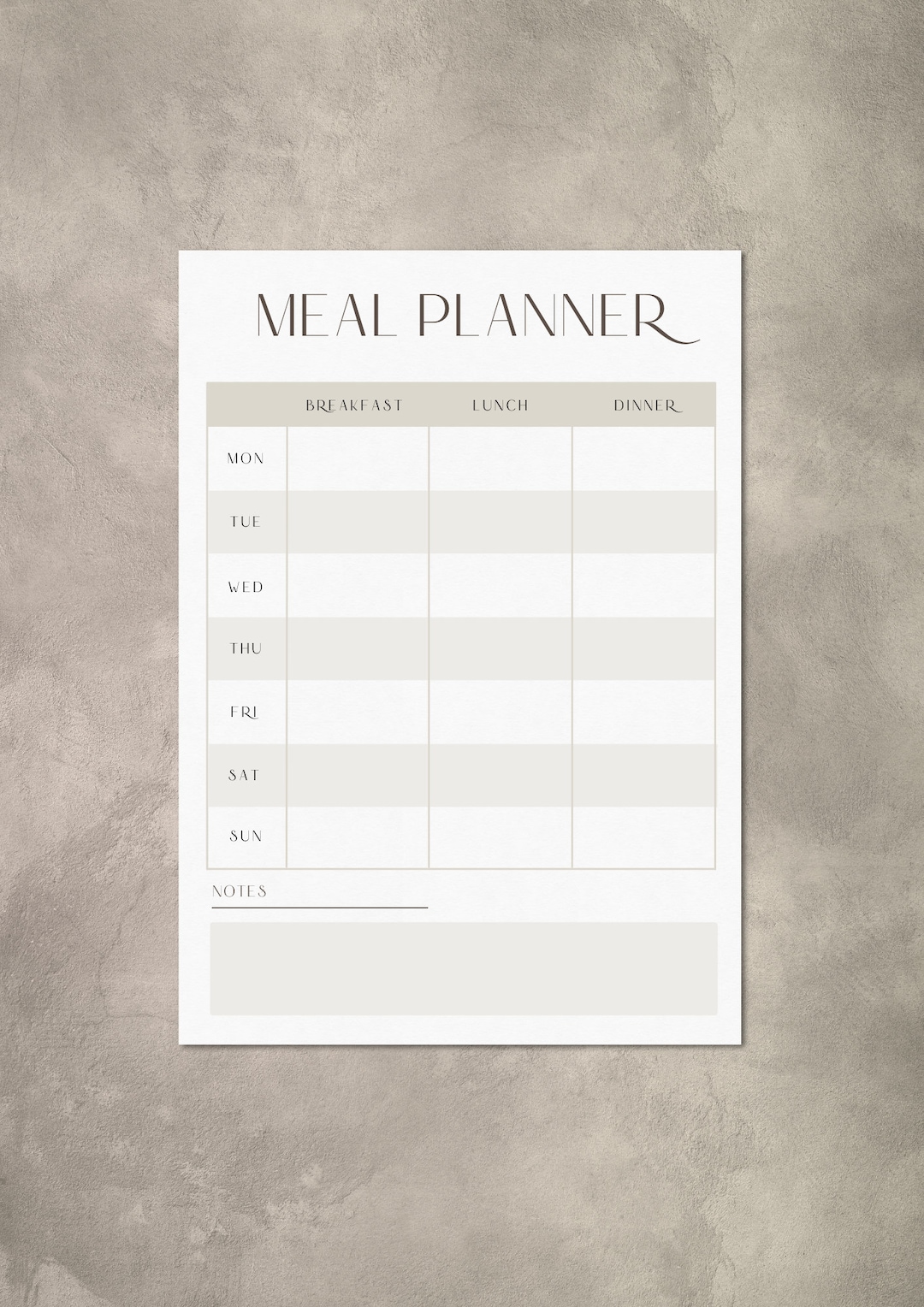 Meal Planning Sheets, Printable Planning Sheets, Meal Prep, A4 Planning ...